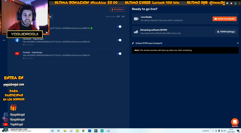 COMO usar RESTREAM.io 🥇 TUTORIAL en ESPAÑOL 🔴