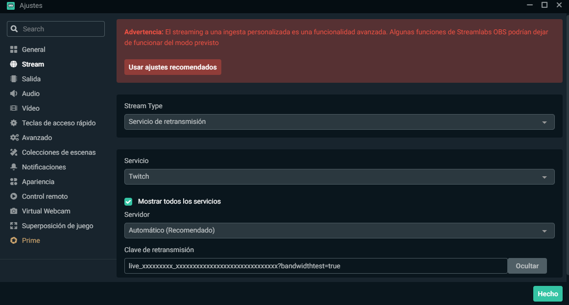 ᐉ Cómo HACER STREAM de PRUEBA en TWITCH en 2025 🥇