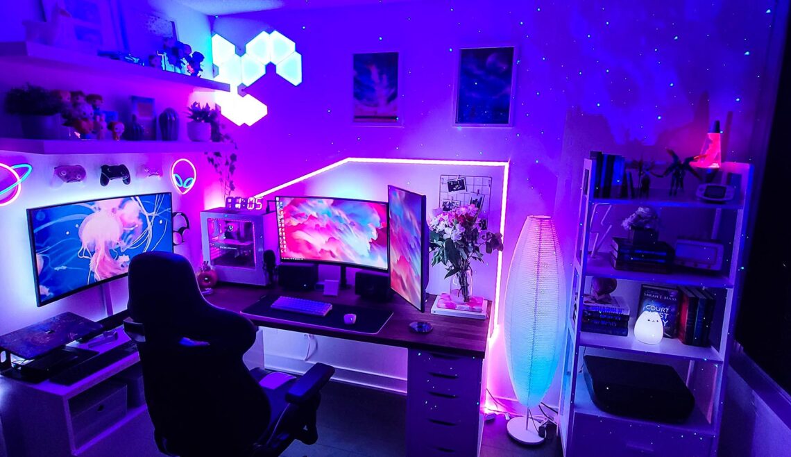 ᐉ IDEAS de HABITACIONES GAMER para INSPIRARTE 【 2025