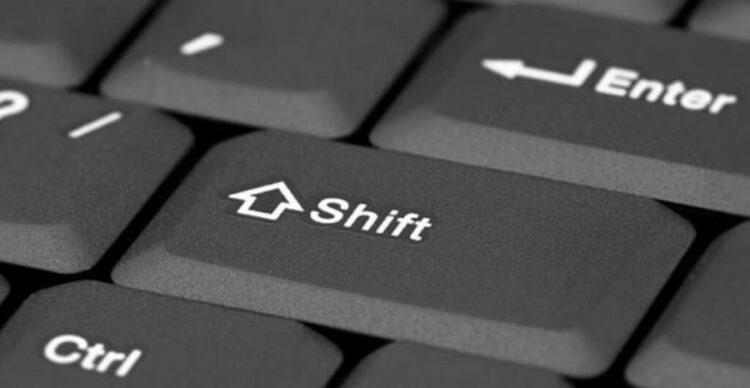 ᐉ La tecla SHIFT en el teclado 【 ATAJOS y FUNCIONES 】 ⌨️