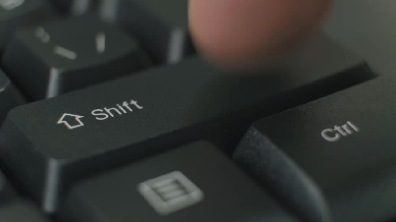 ᐉ La tecla SHIFT en el teclado 【 ATAJOS y FUNCIONES 】 ⌨️
